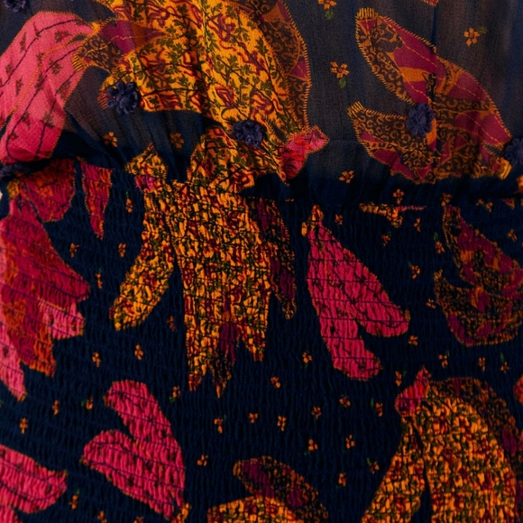 FARM Rio | Dresses | Farm Rio Patchwork Bananas High Neck Maxi | Poshmark